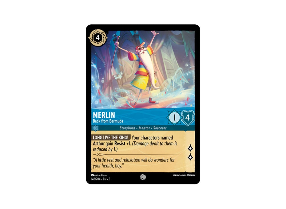 Merlin - Back from Bermuda C [142/204 EN-5](Shimmering Skies) | SNKRDUNK