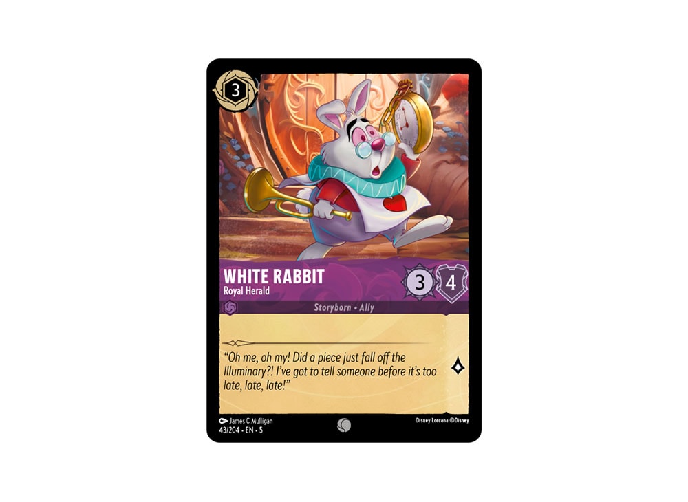 White Rabbit - Royal Herald C [43/204 EN-5](Shimmering Skies) | SNKRDUNK