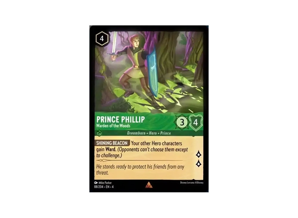 Prince Phillip - Warden of the Woods R [88/204 EN-4](Ursula's Return ...