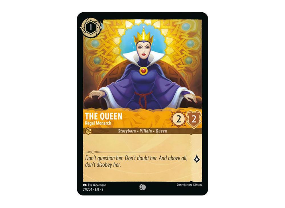 The Queen - Regal Monarch C :Foil [27/204 EN-2]("Rise Of The Floodborn ...