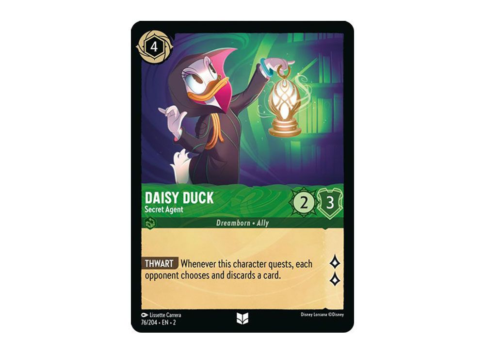 Daisy Duck - Secret Agent UC :Foil [76/204 EN-2]("Rise Of The Floodborn ...