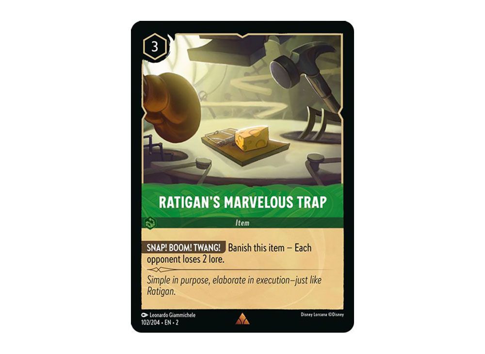 Ratigan's Marvelous Trap R [102/204 EN-2]("Rise Of The Floodborn ...