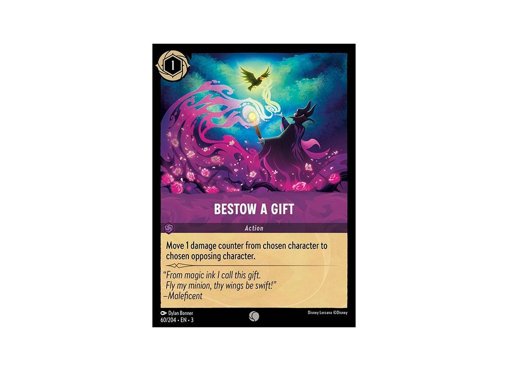 Bestow A Gift C :Foil [60/204 EN-3]("Into the Inklands") [English Ver ...