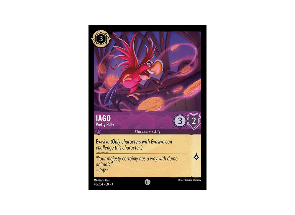 Iago - Pretty Polly C :Foil [40/204 EN-3]("Into the Inklands") [English ...