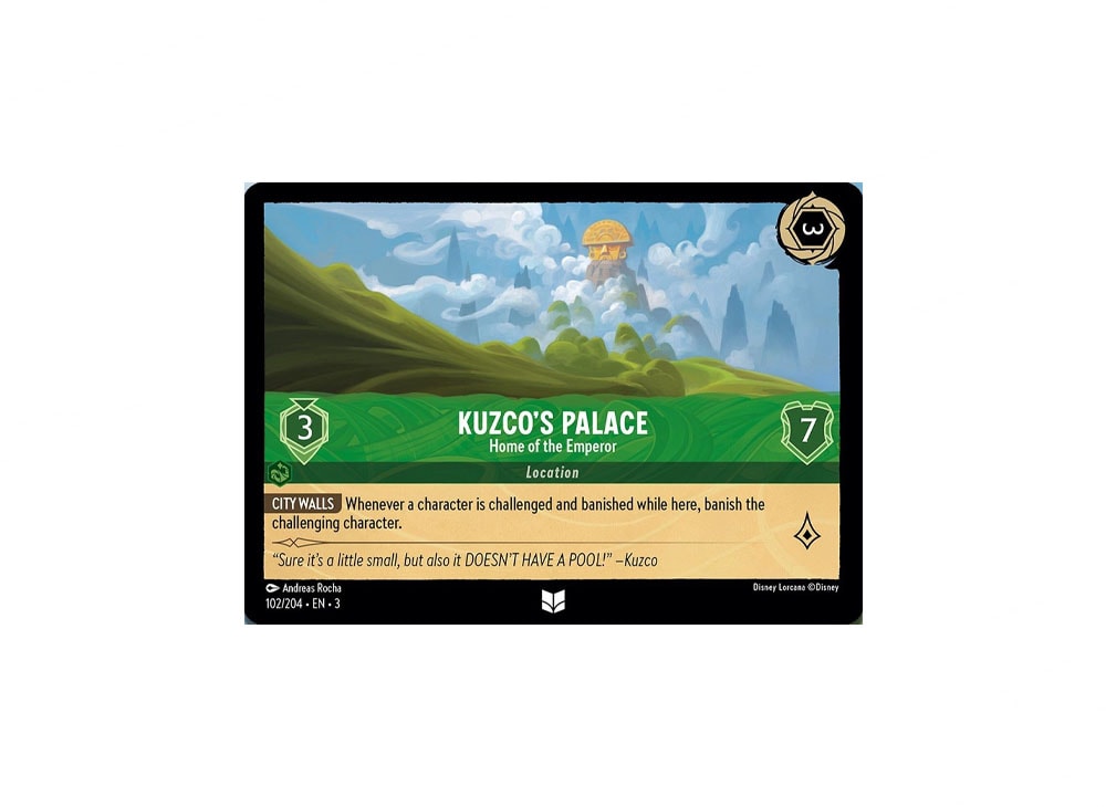 Kuzco's Palace - Home of the Emperor UC :Foil [102/204 EN-3]("Into the ...