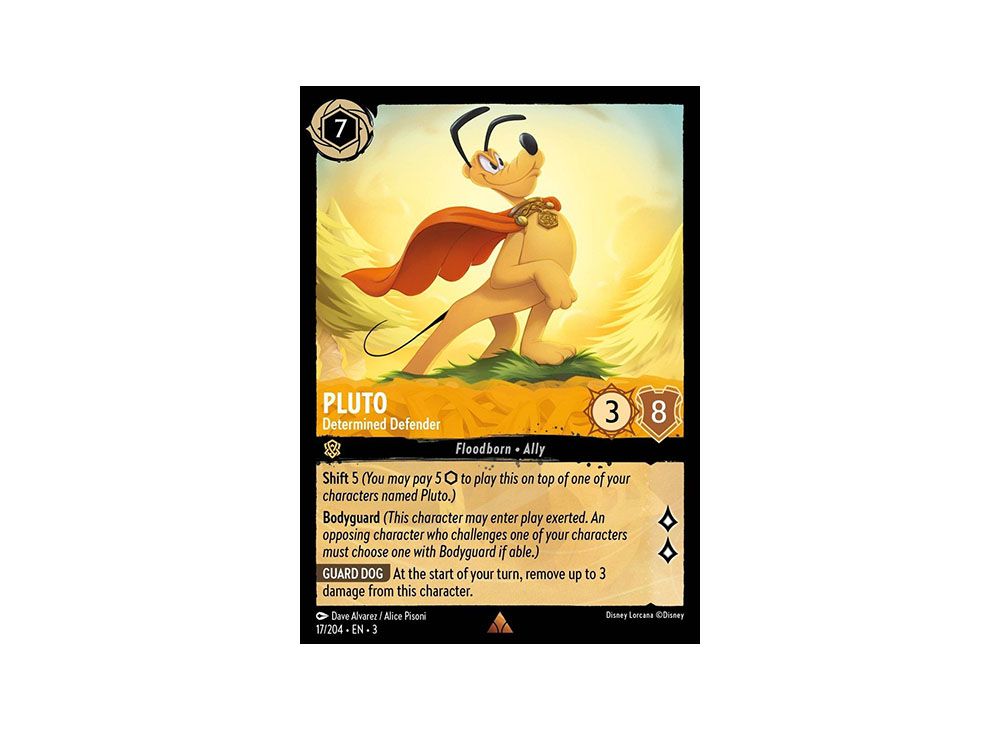 Pluto - Determined Defender R :Foil [17/204 EN-3]("Into the Inklands") [English Ver.] | SNKRDUNK