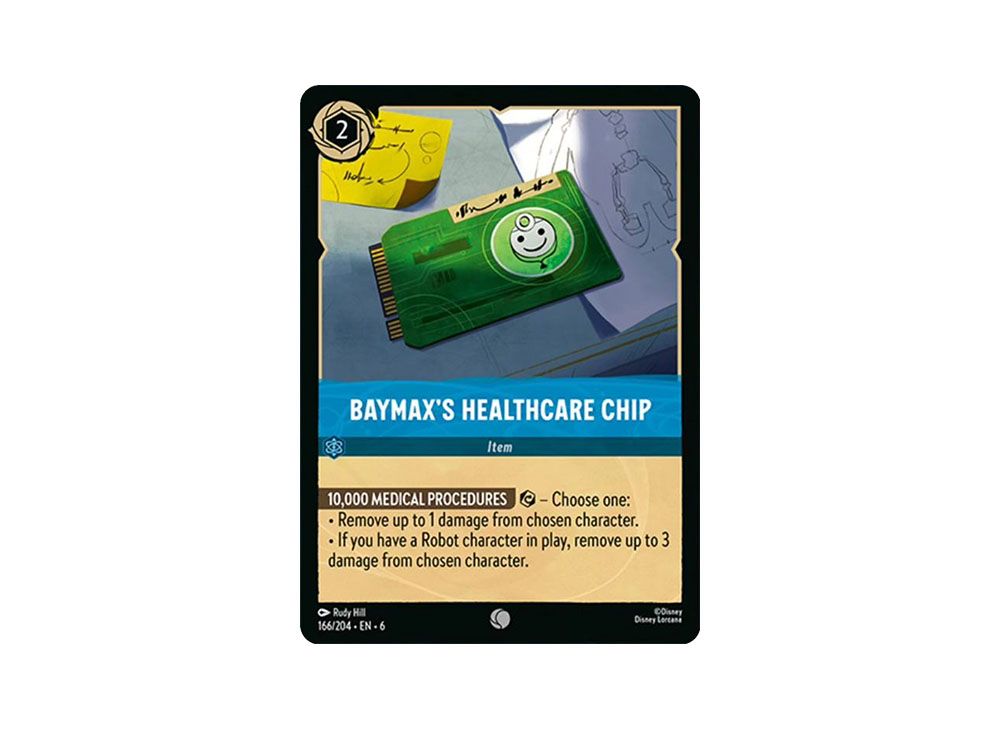 Baymax's Healthcare Chip C [166/204 EN-6](Azurite Sea) | SNKRDUNK