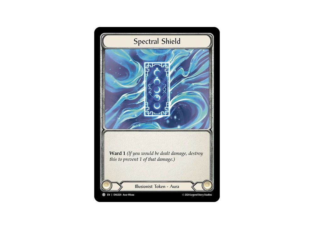 Spectral Shield T [ENG029] [EN] (Blitz Decks "Part the Mistveil Enigma ...