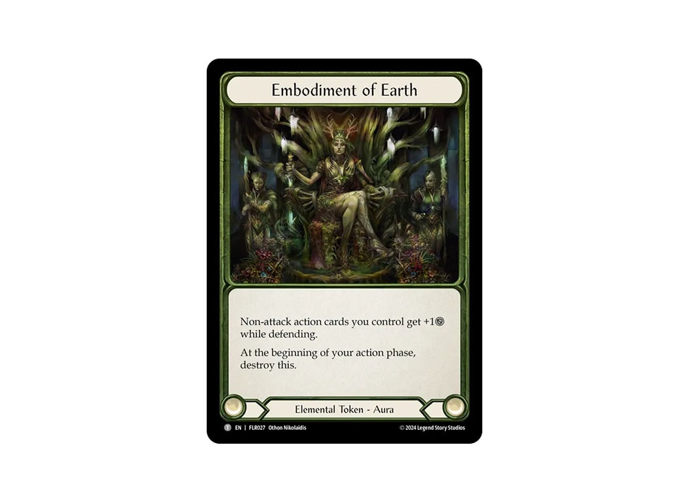 Embodiment of Earth T [FLR027] [EN] (Blitz Decks "Rosetta Florian ...