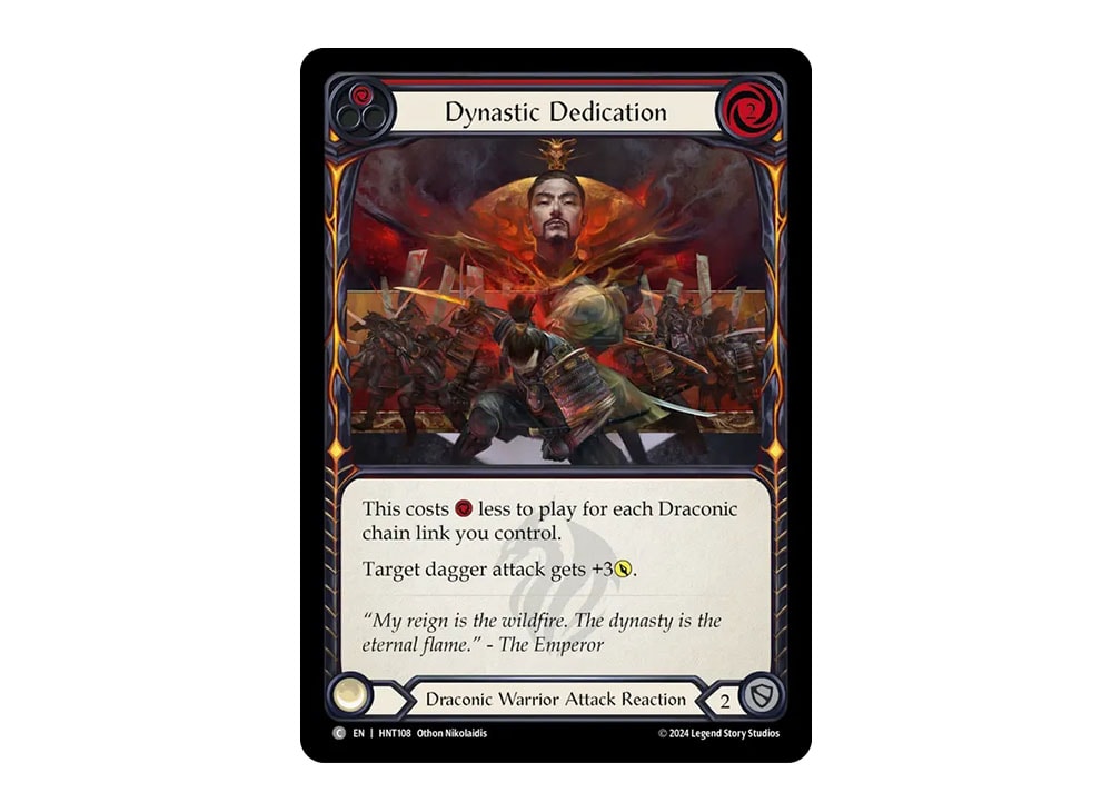 Dynastic Dedication C [HNT108] [EN] (Booster Pack "The Hunted") | SNKRDUNK