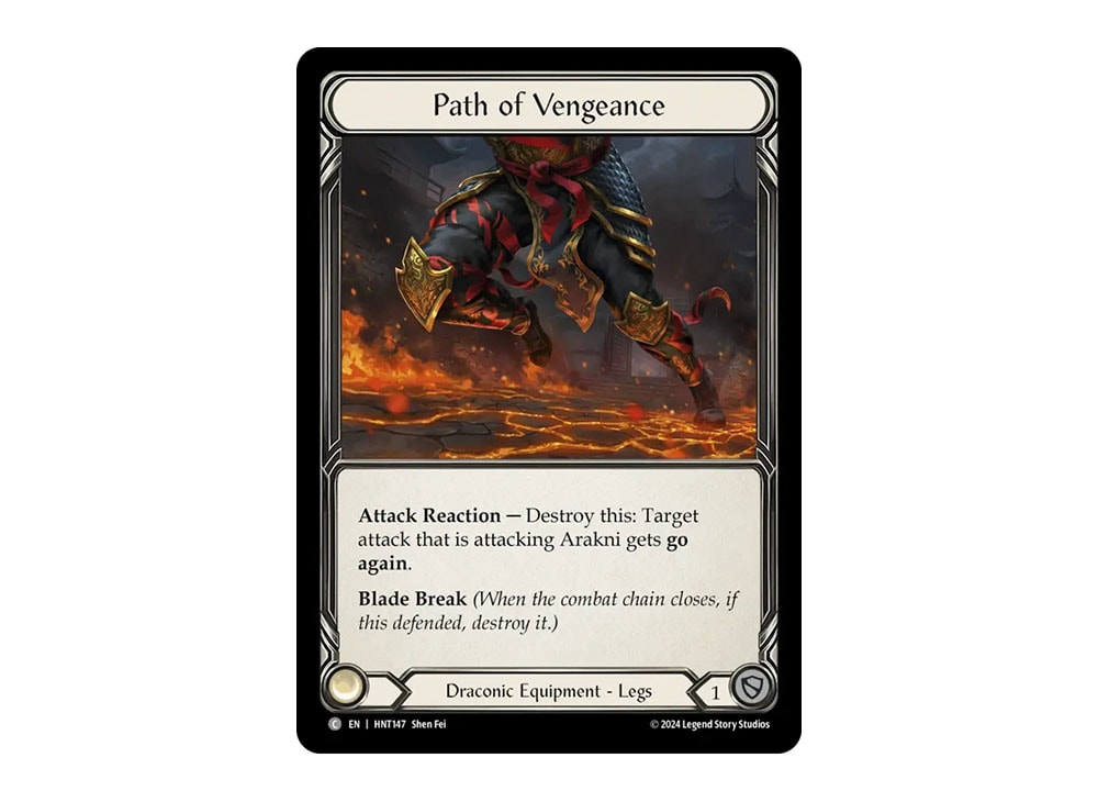 Path of Vengeance C [HNT147] [EN] (Booster Pack "The Hunted") | SNKRDUNK