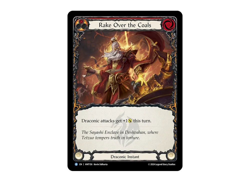 Rake Over the Coals R [HNT156] [EN] (Booster Pack "The Hunted") | SNKRDUNK