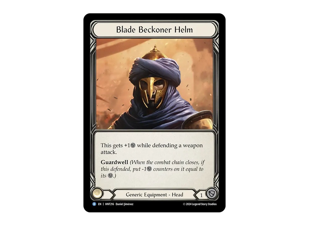 Blade Beckoner Helm R [HNT216] [EN] (Booster Pack "The Hunted") | SNKRDUNK