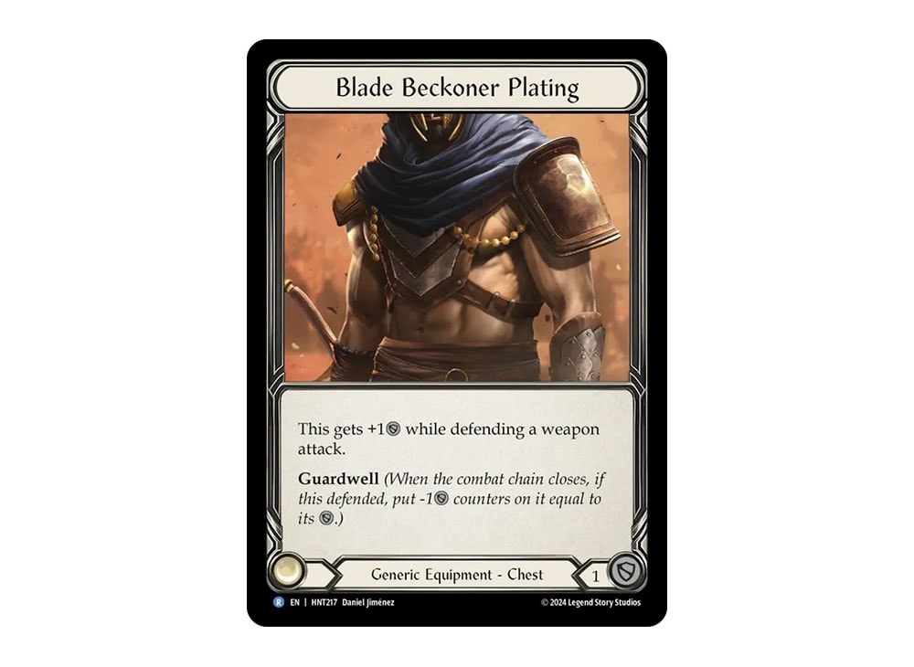 Blade Beckoner Plating R [HNT217] [EN] (Booster Pack "The Hunted ...