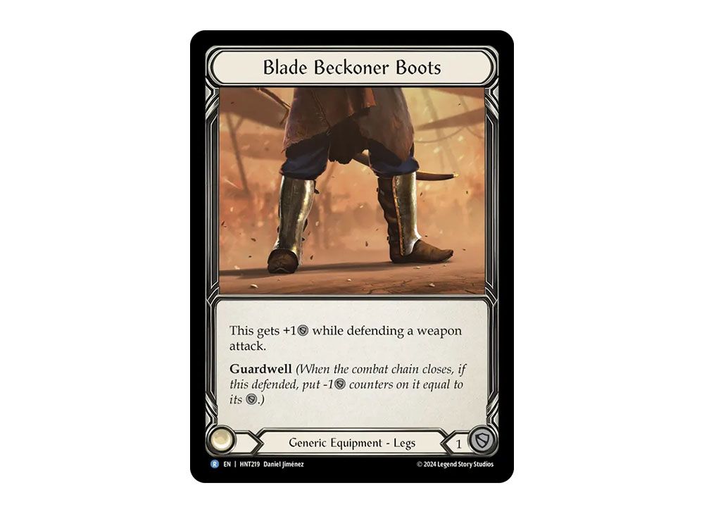 Blade Beckoner Boots R [HNT219] [EN] (Booster Pack "The Hunted") | SNKRDUNK