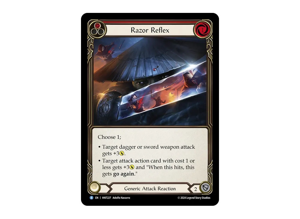 Razor Reflex R [HNT227] [EN] (Booster Pack "The Hunted") | SNKRDUNK