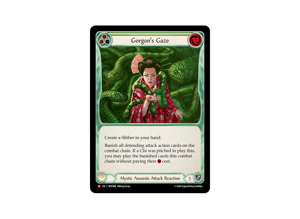 Gorgon's Gaze MJ [MST008] [EN] (Booster Sets "Part the Mistveil ...