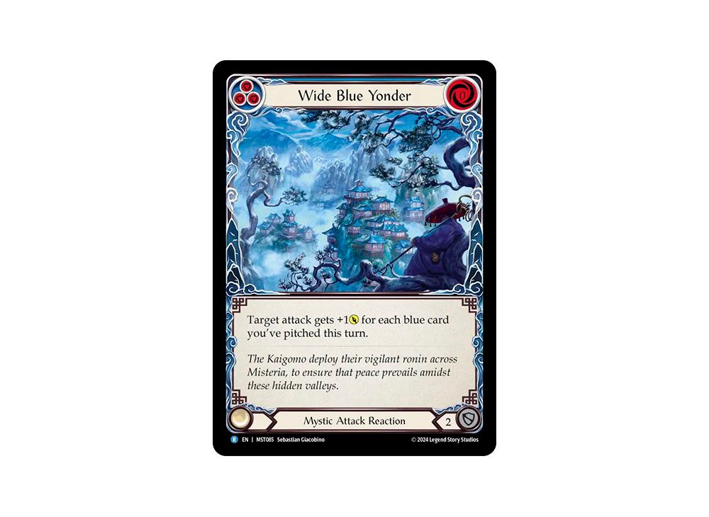 Wide Blue Yonder R :RFoil [MST085] [EN] (Booster Sets "Part the ...