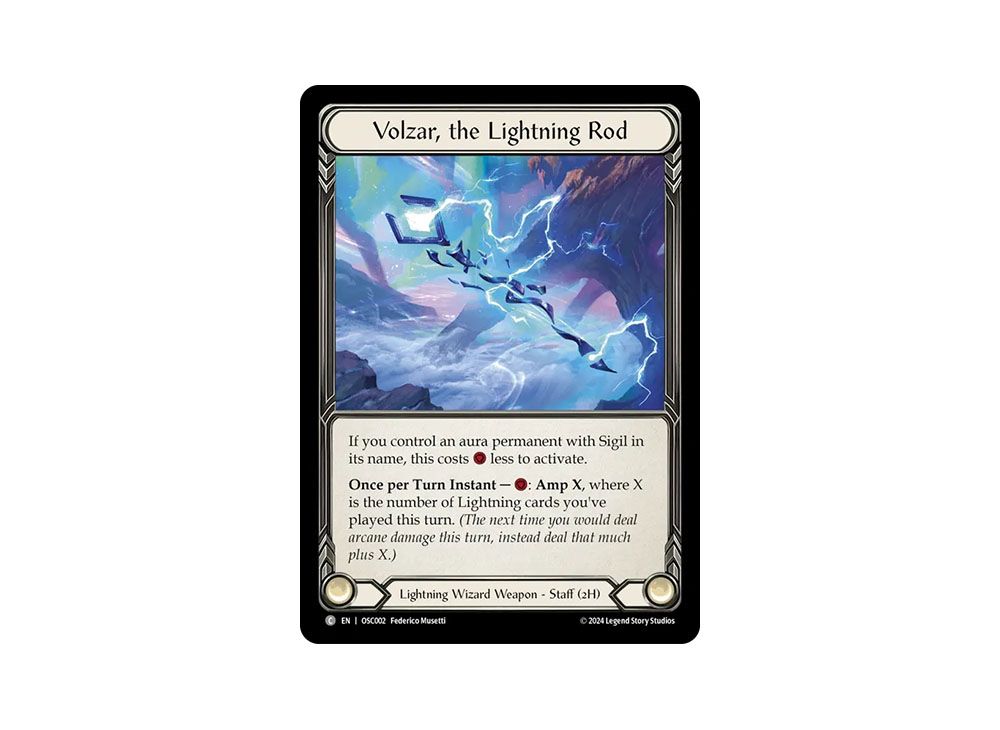 Volzar the Lightning Rod T [OSC002] [EN] (Blitz Decks "Rosetta Oscilio ...