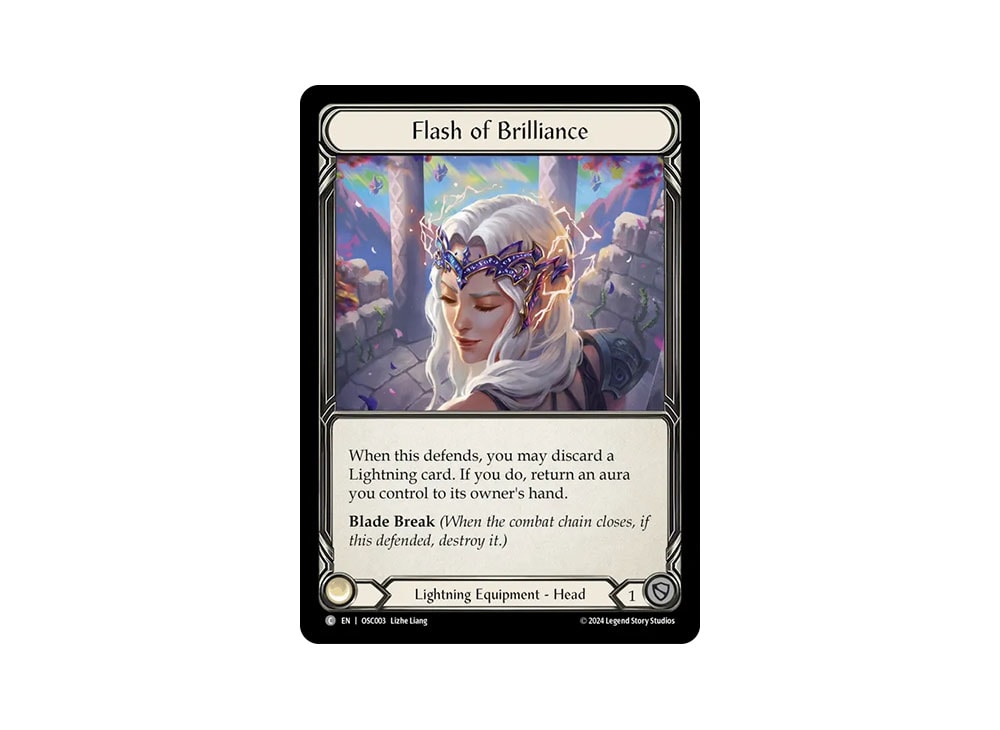 Flash of Brilliance C [OSC003] [EN] (Blitz Decks "Rosetta Oscilio ...