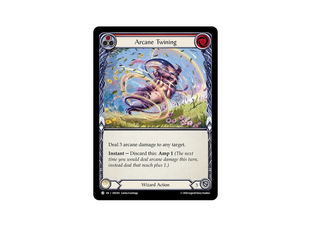 Arcane Twining C [OSC012] [EN] (Blitz Decks "Rosetta Oscilio") | SNKRDUNK
