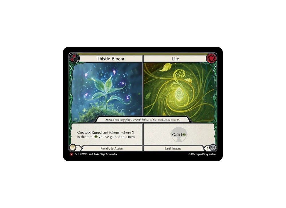 Thistle Bloom / Life MJ [ROS005] [EN] (Booster Sets "Rosetta") | SNKRDUNK