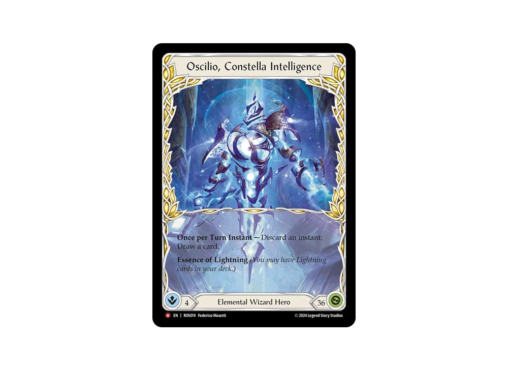 Oscilio Constella Intelligence MJ [ROS019] [EN] (Booster Sets "Rosetta") | SNKRDUNK