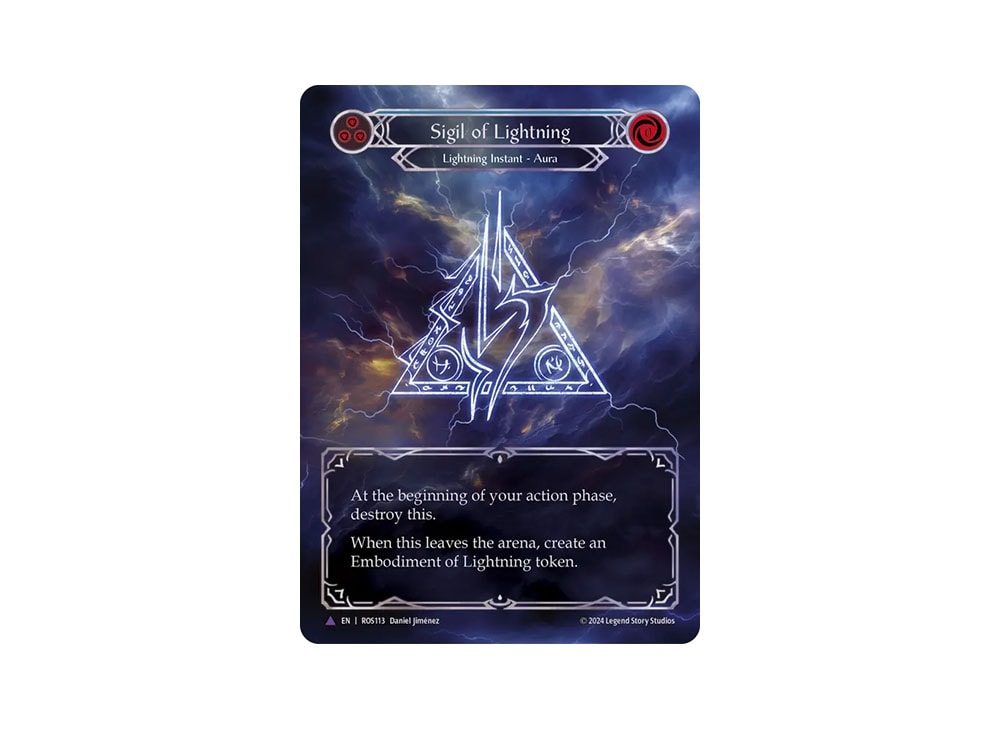 Sigil of Lightning C :MV [ROS113] [EN] (Booster Sets "Rosetta") | SNKRDUNK