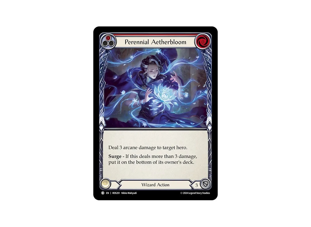 Perennial Aetherbloom C :RFoil [ROS201] [EN] (Booster Sets "Rosetta ...