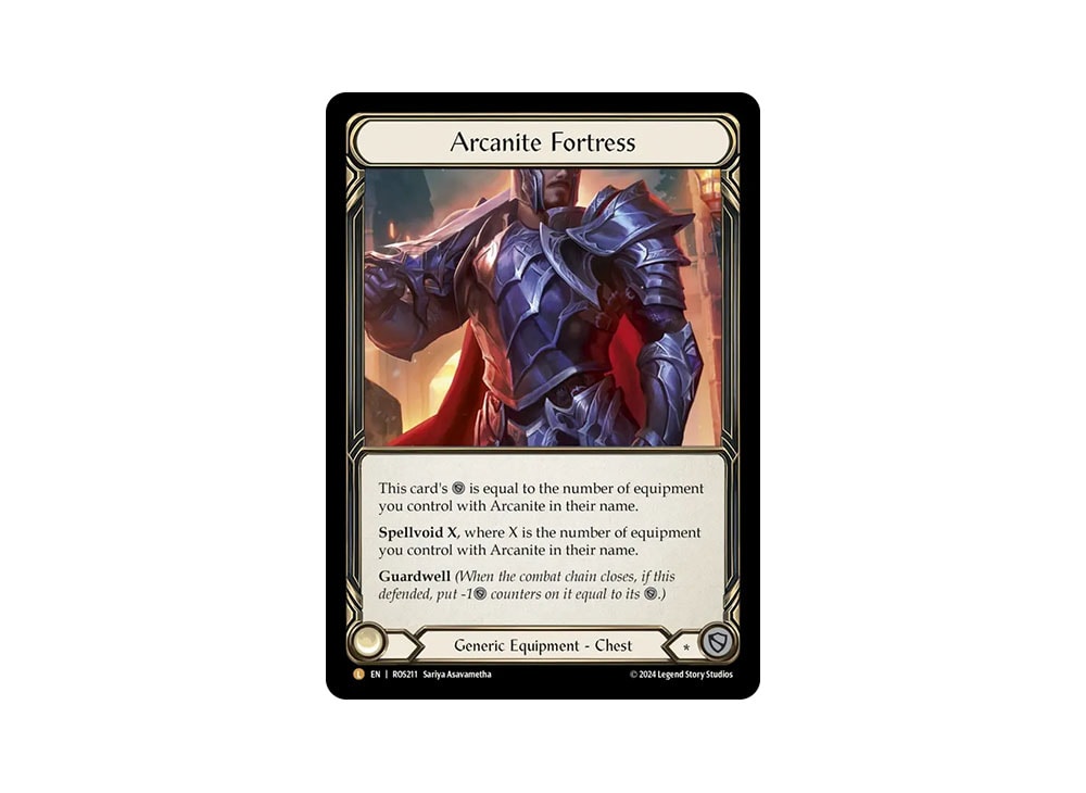 Arcanite Fortress L :RFoil [ROS211] [EN] (Booster Sets "Rosetta ...