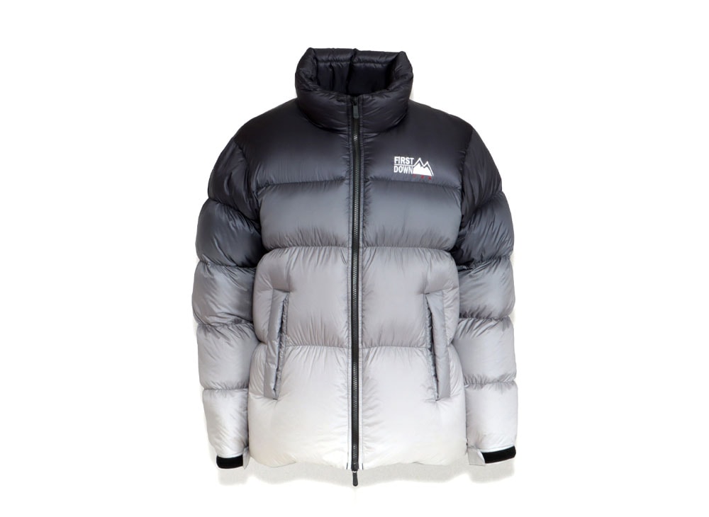 FIRST DOWN GRADATION DOWN JKT "Gray~Black" | SNKRDUNK