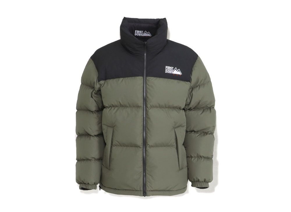 FIRST DOWN BUBBLE DOWN JKT "Olive Night" | SNKRDUNK