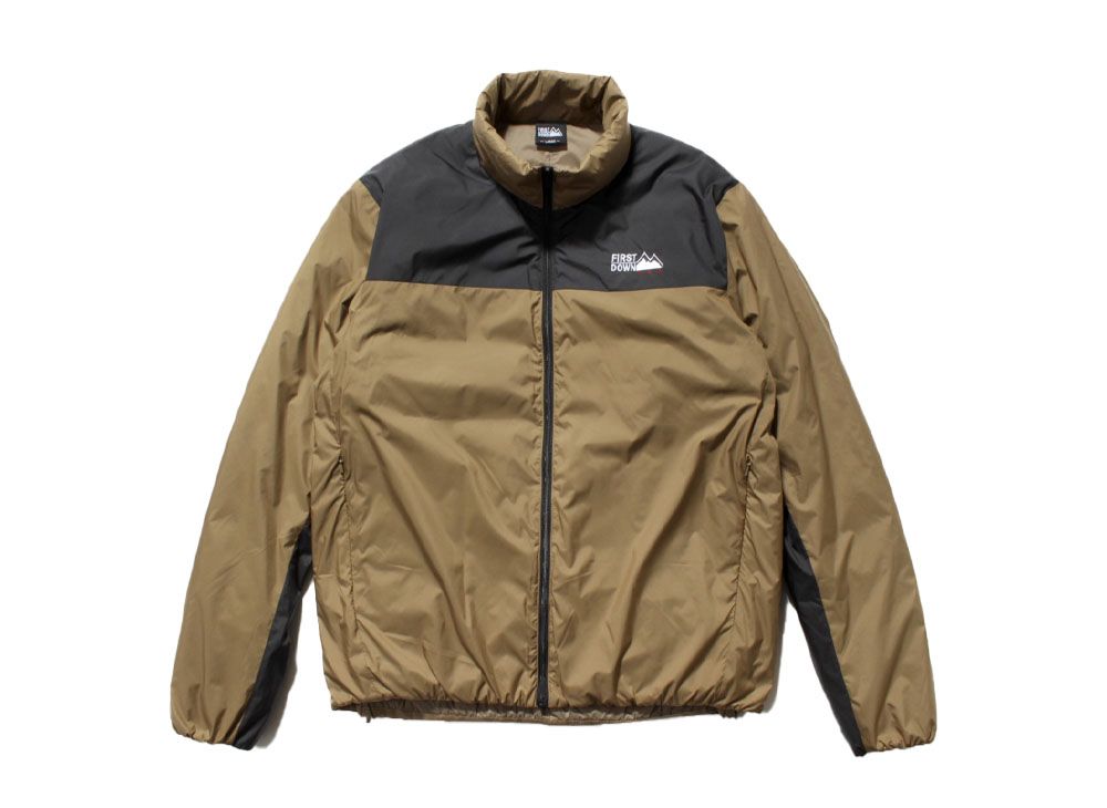 FIRST DOWN INNER DOWN STAND ZIP "Coyote"の新品/中古フリマ(通販)｜スニダン