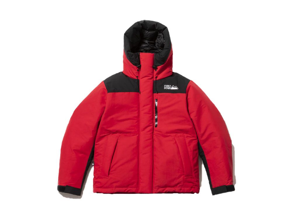 FIRST DOWN DOWN PARKA "Red" | SNKRDUNK