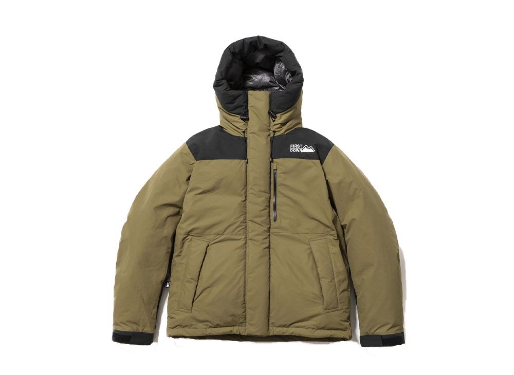 FIRST DOWN DOWN PARKA "Khaki" | SNKRDUNK