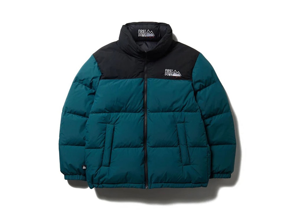 FIRST DOWN Bubble Down Jkt Microft "Turquoise" | SNKRDUNK