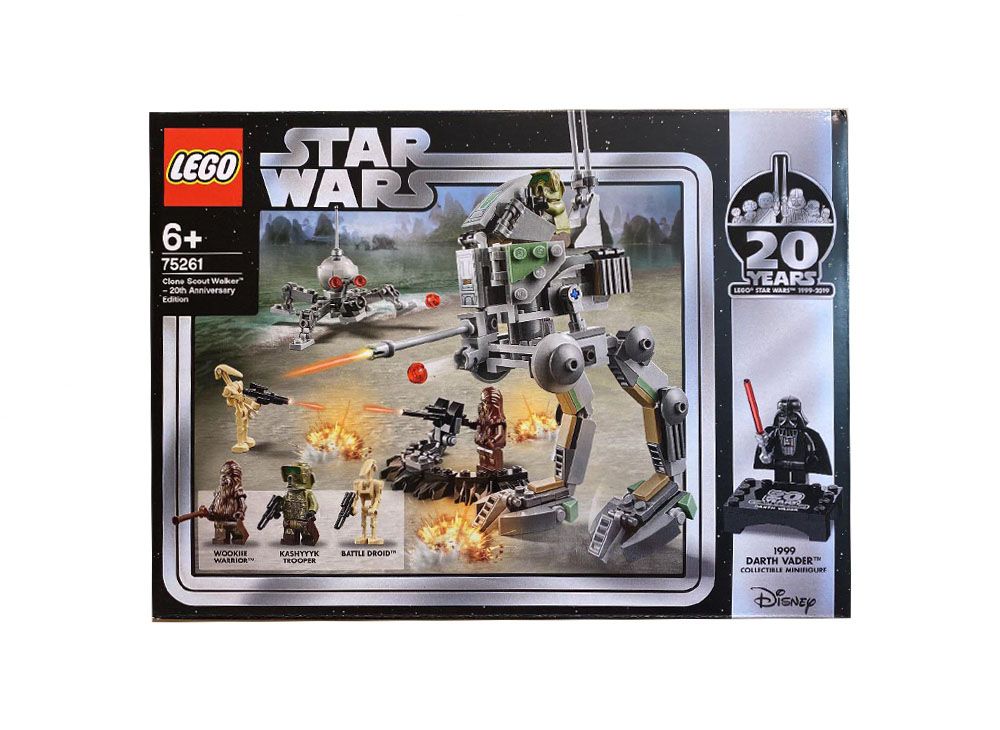 LEGO STAR WARS "Clone Scout Walker -20th Anniversary Edition" [75261 ...