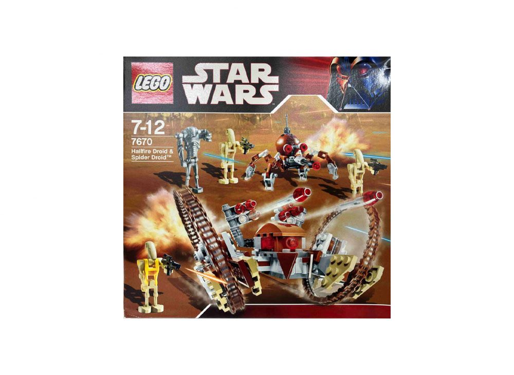 LEGO STAR WARS "Hailfire Droid & Spider Droid" [7670] | SNKRDUNK
