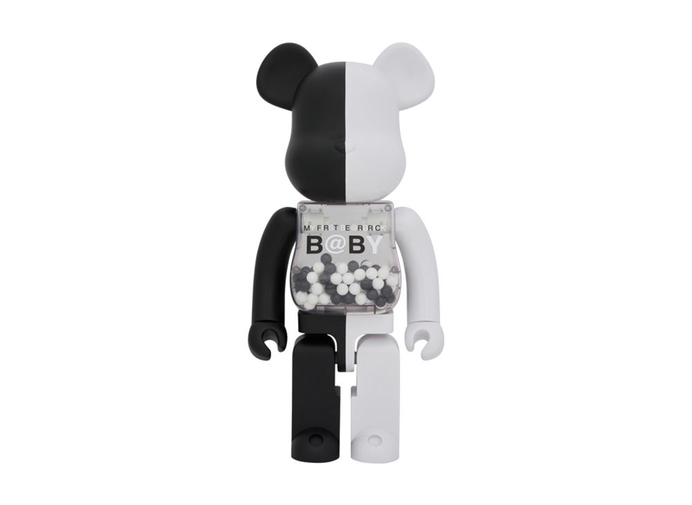 MEDICOM TOY "BEARBRICK" My First Bearbrick Baby BLACK & WHITE Ver. 1000 ...