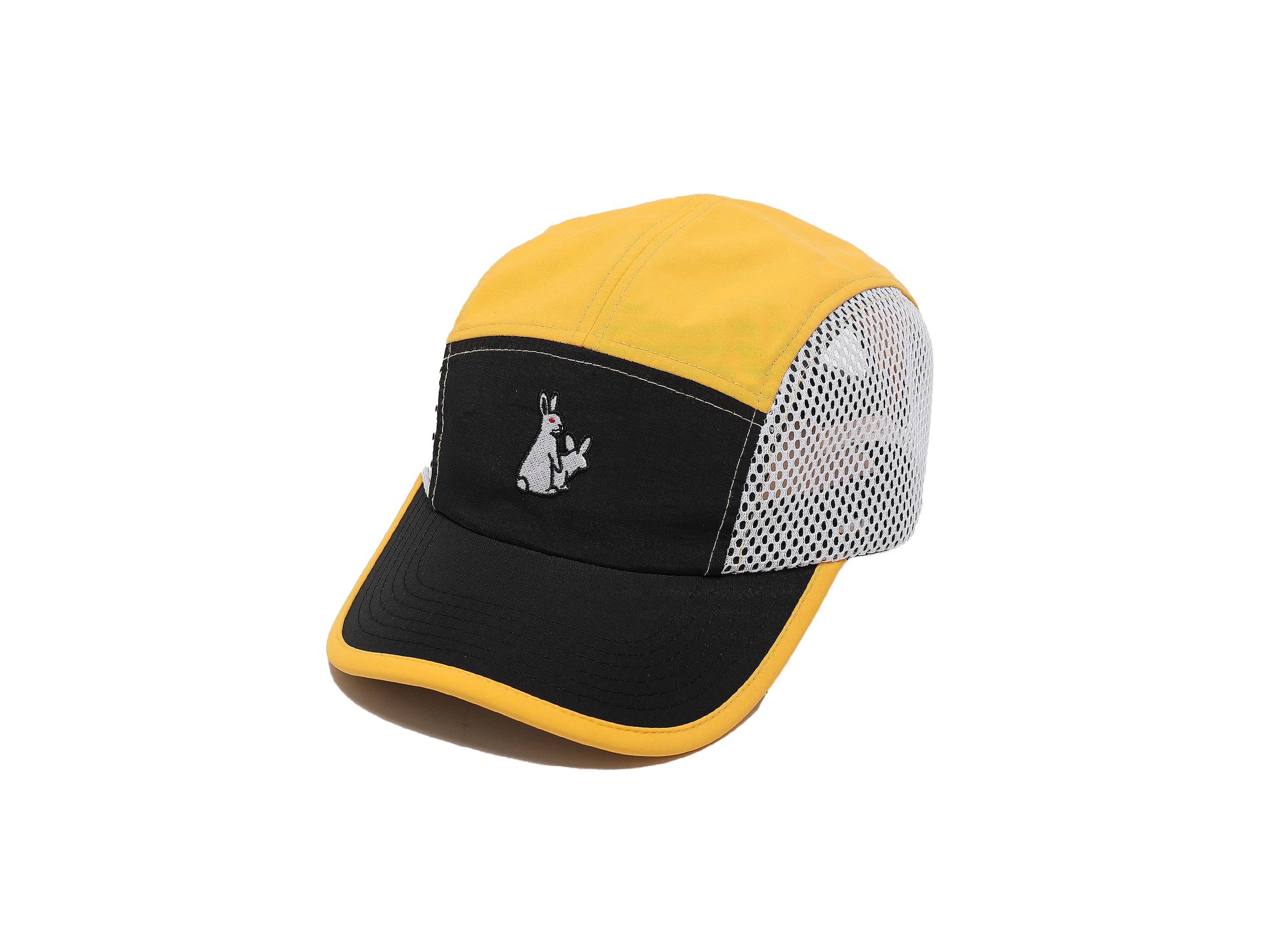 FR2 Icon Five Panel Mesh Cap "Yellow" | SNKRDUNK