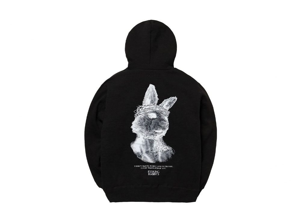 FR2 Rabbit Jesus Hoodie "Black" | SNKRDUNK