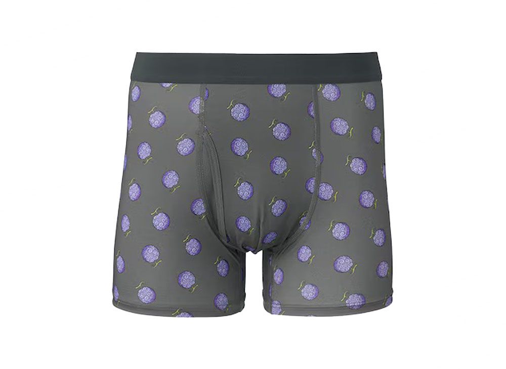 GU x ONE PIECE Style Dry Boxer Shorts "Dark Gray" | SNKRDUNK