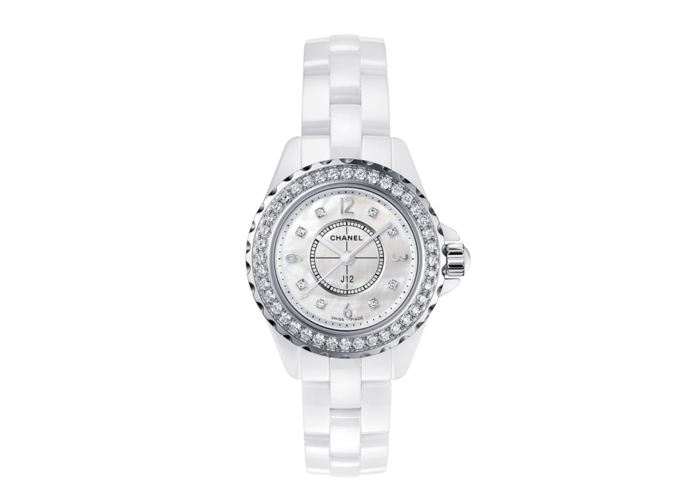 CHANEL J12 Ceramic 29mm 8P/Bezel Diamonds "White" | SNKRDUNK