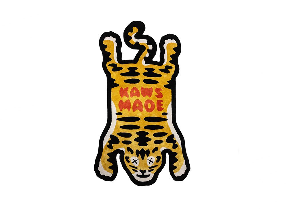 HUMAN MADE x KAWS Kaws Made Tiger Silk Rug "Yellow"の新品/中古フリマ(通販)｜スニダン