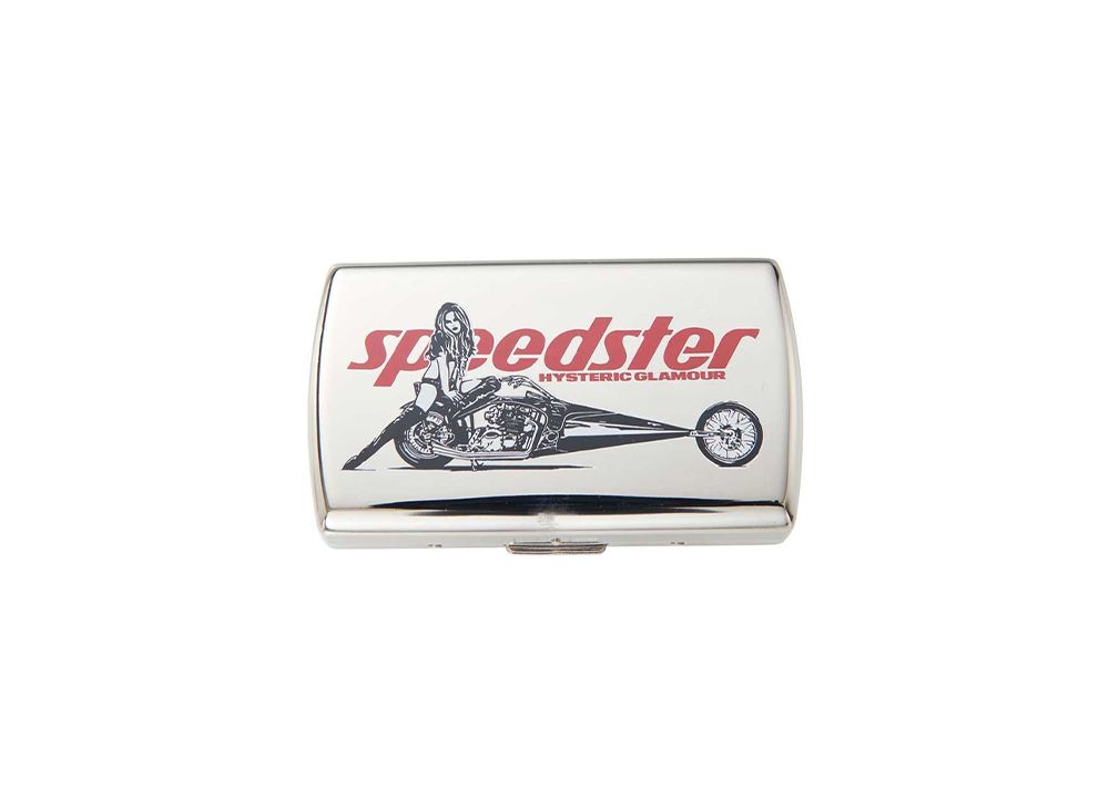HYSTERIC GLAMOUR Speedster Cigarette Case "Silver" | SNKRDUNK