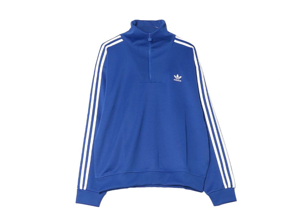 adidas Adicolor Funnel Neck Track Top "Blue" | SNKRDUNK