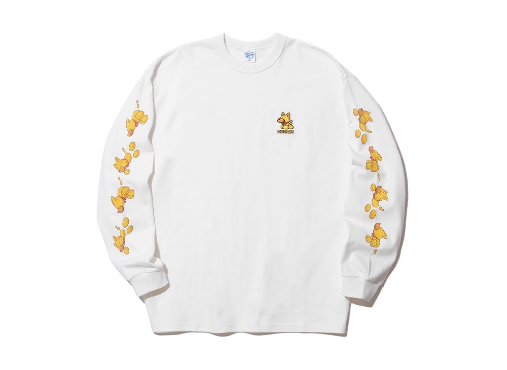 KEBOZ x Pawapuro Gander L/S Tee "White" | SNKRDUNK