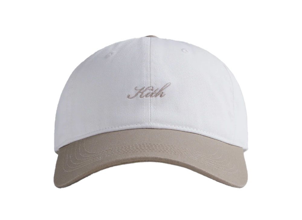 Kith Script Long Bill Cap "Canvas" | SNKRDUNK