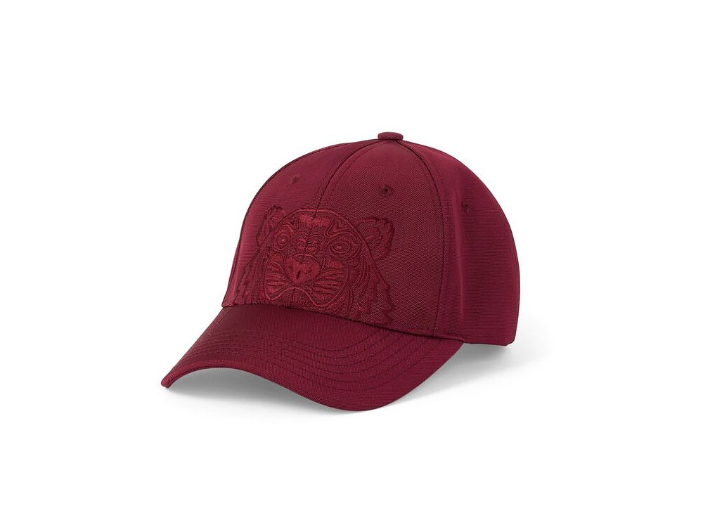 KENZO Canvas Cap Kampus tiger Tiger "Carmine" | SNKRDUNK