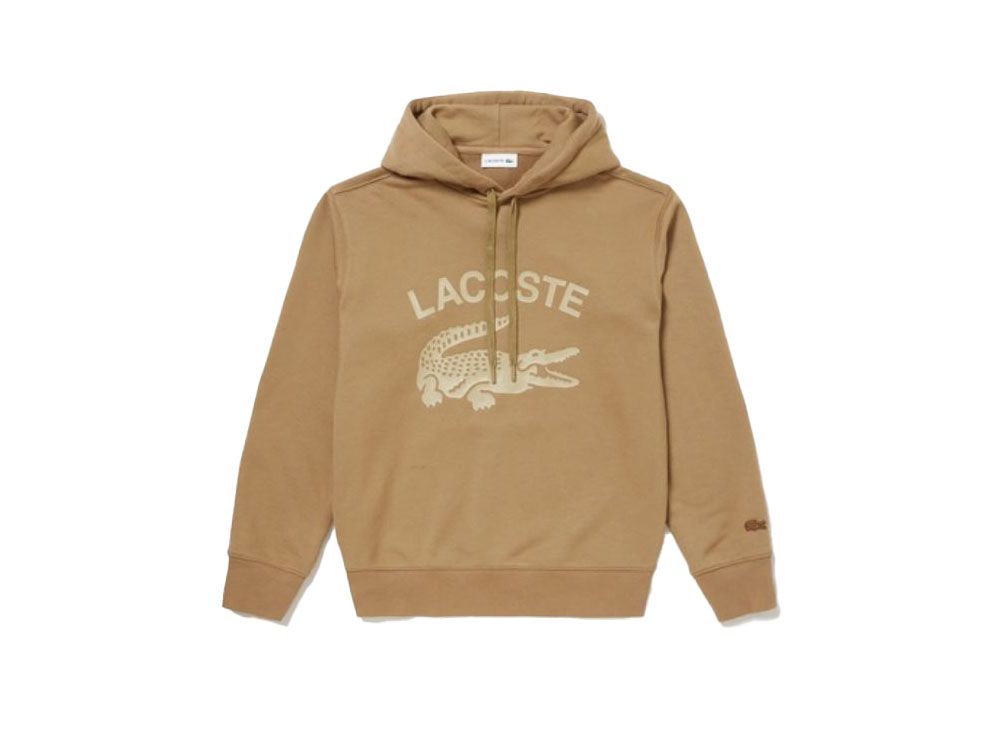 LACOSTE Vintage Logo Parka "Brown" | SNKRDUNK